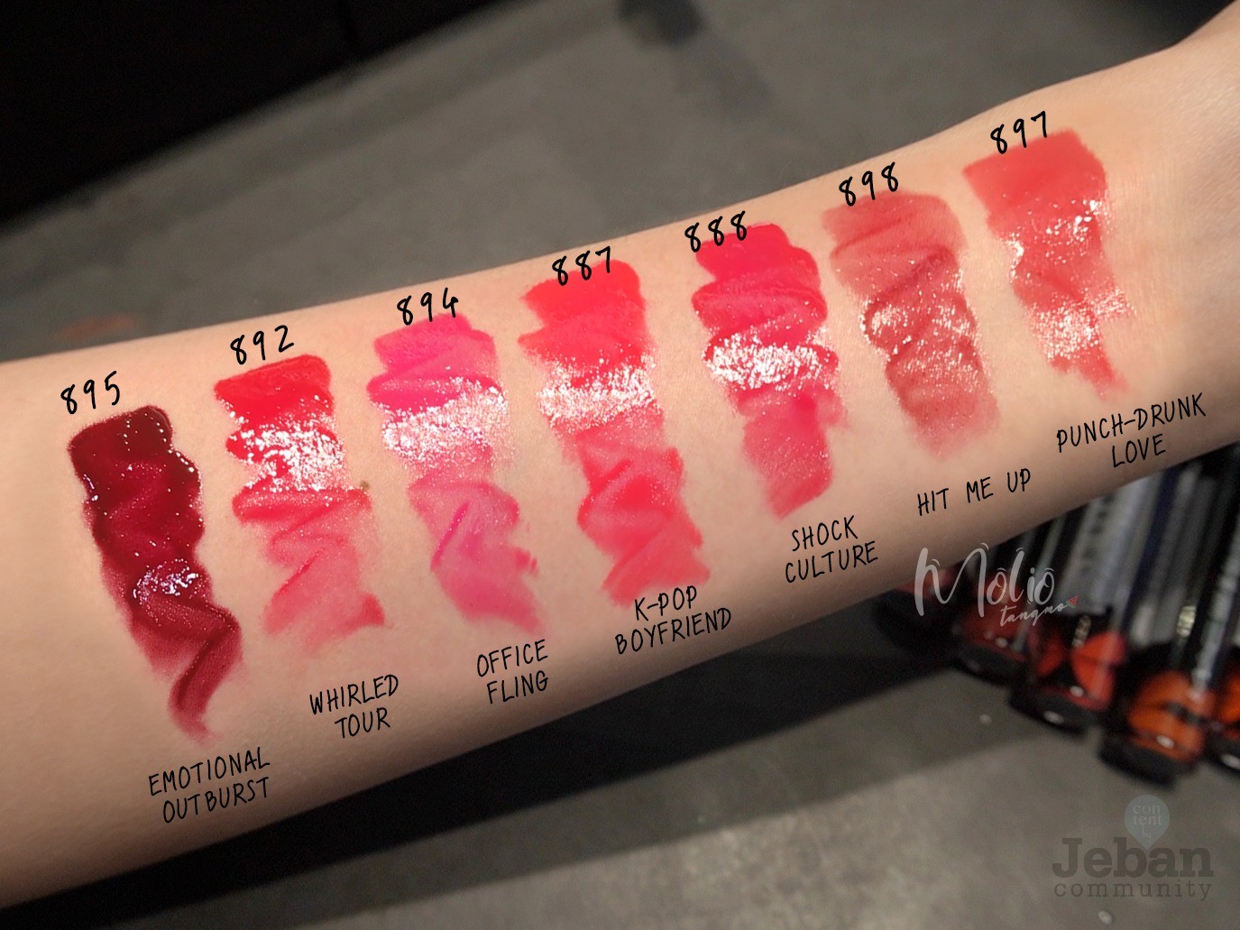สวอช MAC SHOT OF COLOR LIP OIL 14 สี