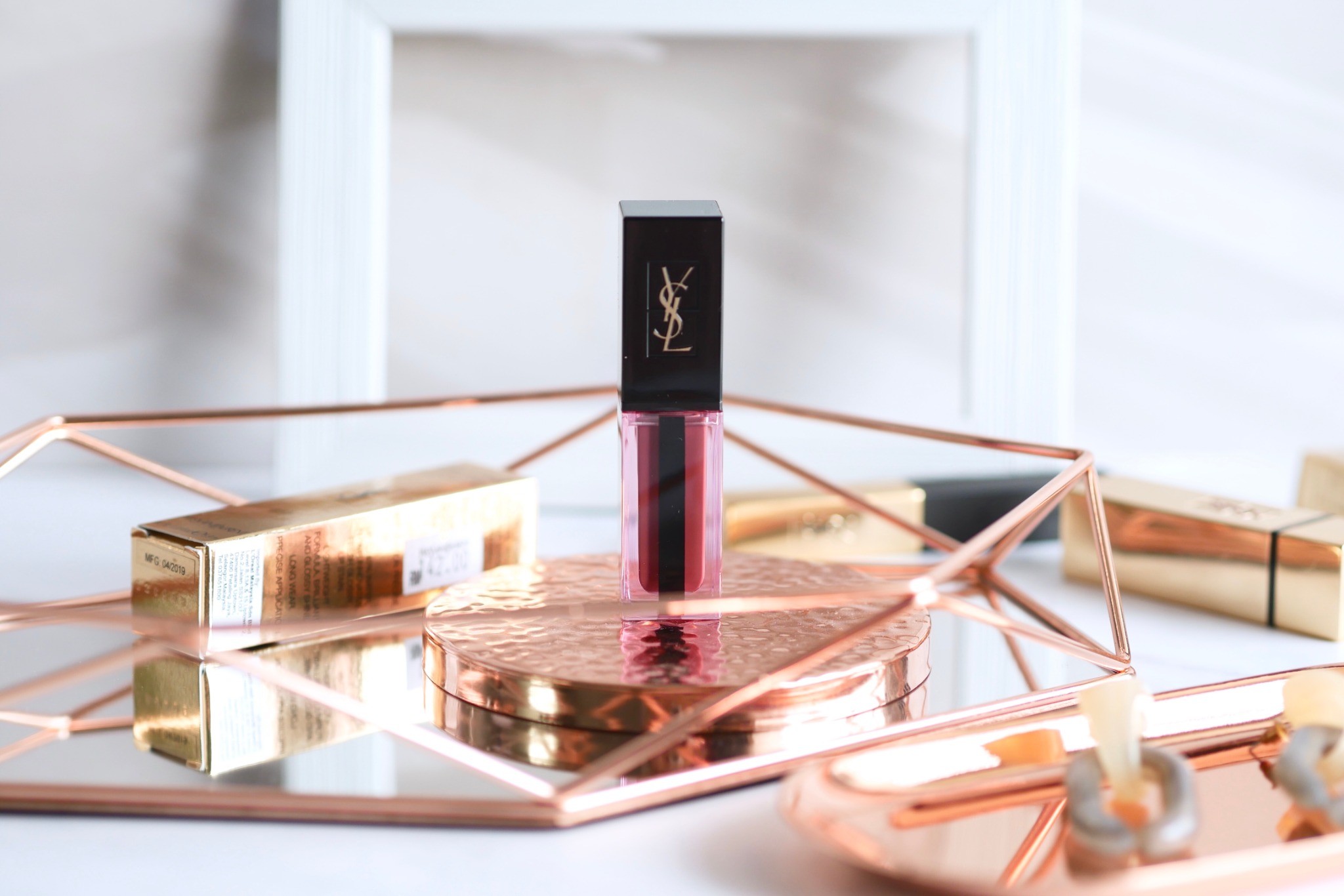 YSL VERNIS À LÈVRES WATER STAIN No.617 ลิปฉ่ำน้ำ สวยเป็นลมไปเลยค่ะซิสส