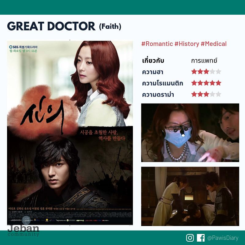 REVIEW : ซีรีส์เกาหลี หมวดผมเรียนหมอนะ...เผื่อคุณลืม #Medical