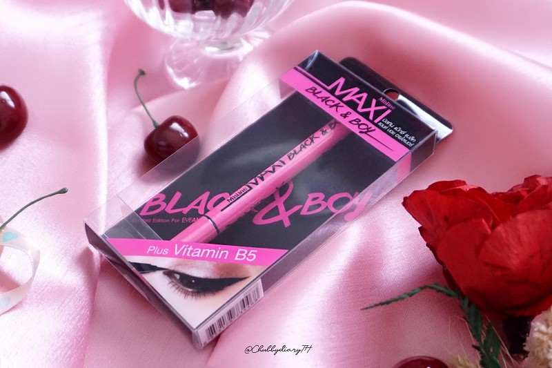 ลองของใหม่ น่าใช้สุด!! สกินแคร์ อายไลเนอร์ Mistine Maxi Black & Boy Limited Edition