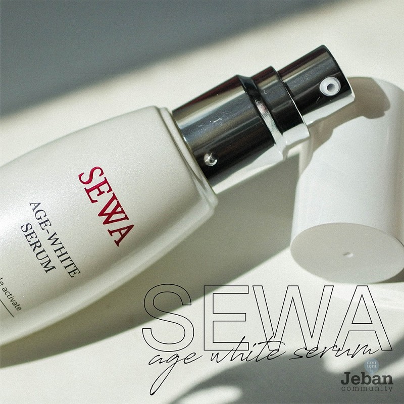 รีวิว SEWA AGE WHITE SERUM เซรั่มใยเปปไทด์ เพื่อผิวกระจ่างใส!