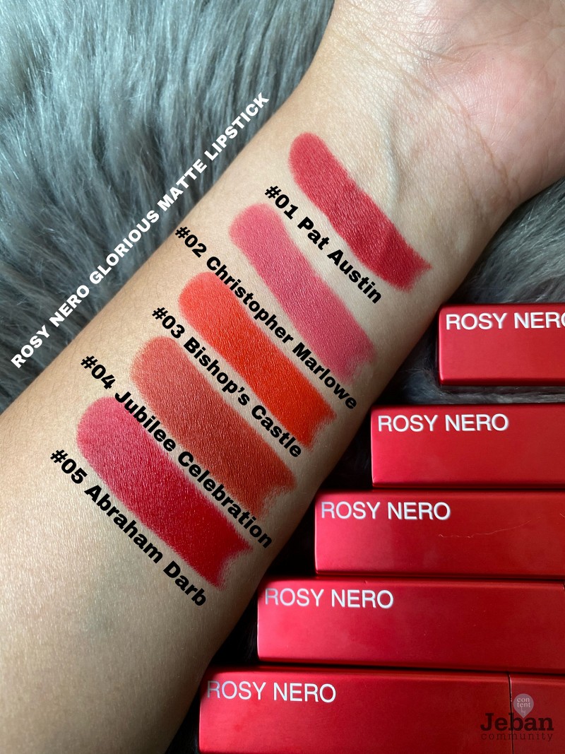 HAUL ROSY NERO x BEAUTRIUM LIPSTICK SET