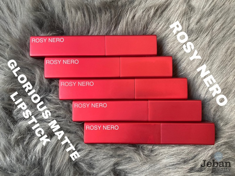HAUL ROSY NERO x BEAUTRIUM LIPSTICK SET