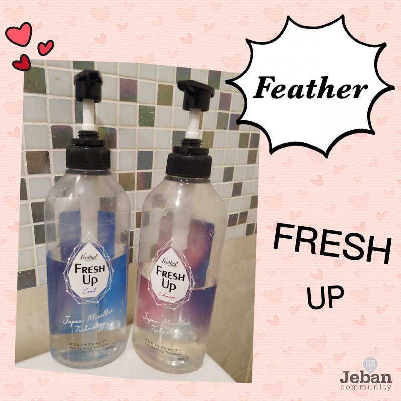 REVIEW :: Feather FreshUp Cool & Charm Shampoo