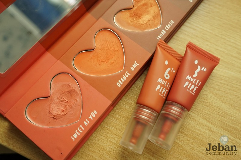 NEW!!! รีวิว+สวอช 4U2 MULTI PIPE เปรียบเทียบที่ปัดแก้มเนื้อครีมตัวเก่า ...