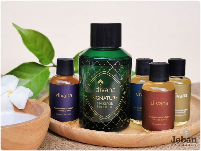 มีผลิตภัณฑ์ของ Divana เหมือนมีสปาอยู่ที่บ้าน