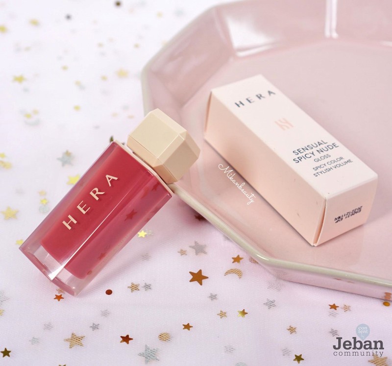 รีวิวลิปกลอสฉ่ำมงลง Hera Sensual Spicy Nude Gloss 422 สีเจนนี่ Blackpink 💗