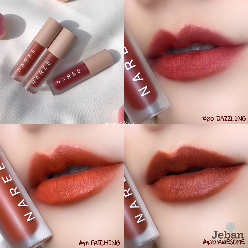 Review NAREE PERFECT CHEEK BLUSH & NAREE Velvet matte creamy