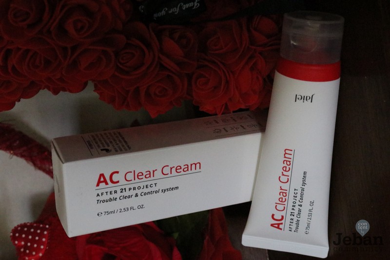 เจ้า AC Clear Cream ครีมทาหน้าแก้ปัญหาสิว เห็นผลภายใน 21 วัน!!