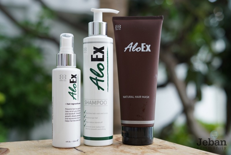 Aloex บอกลาผมร่วง คืนความแข็งแรงให้ผม