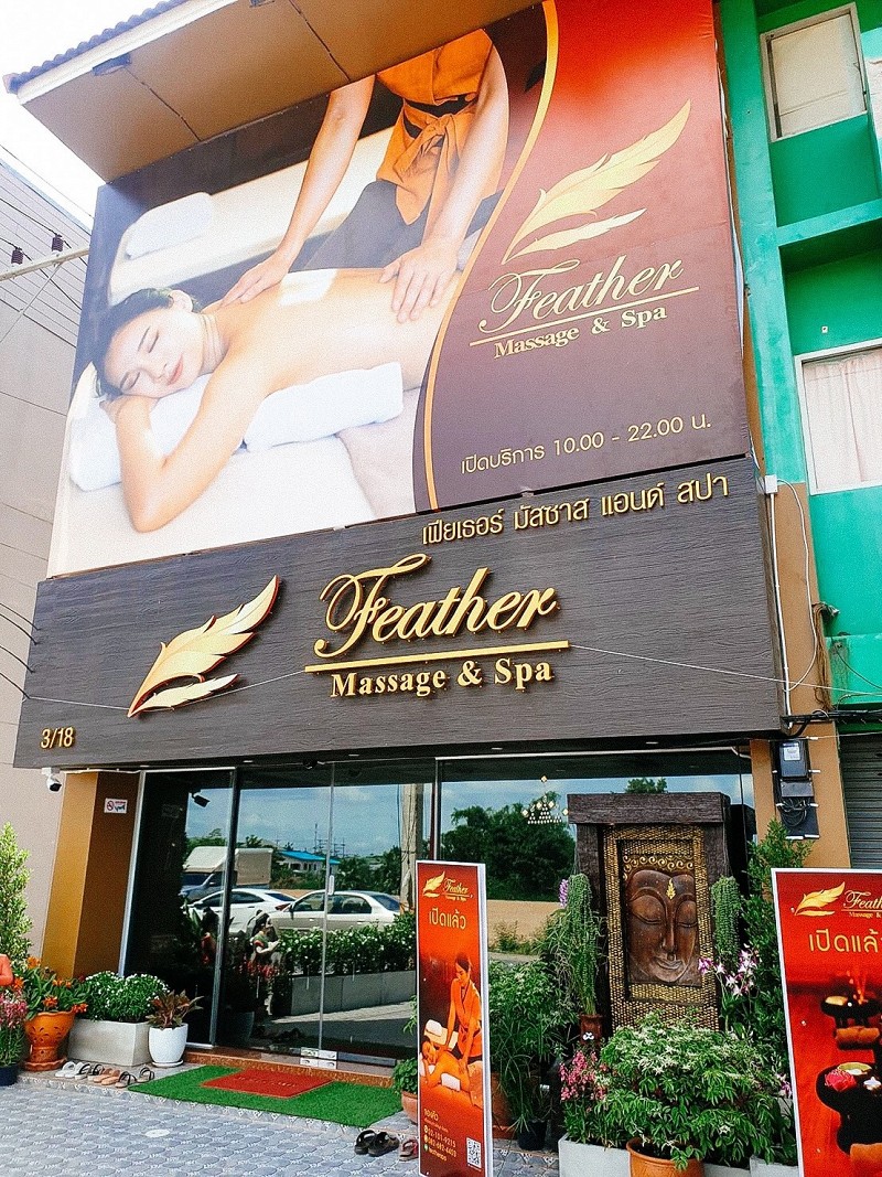 รีวิวสปาหรูหราที่สุดในเมืองรังสิต แช่อ่างจากุชซี่แบบฟินๆที่ Feather ...