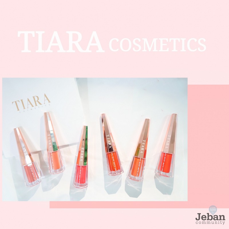 ลิปสุดปัง TIARA Cosmetic 6 สี 6 สไตร์