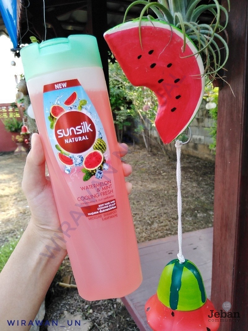 รีวิว Sunsilk Natural Watermelon & Mint Cooling Fresh