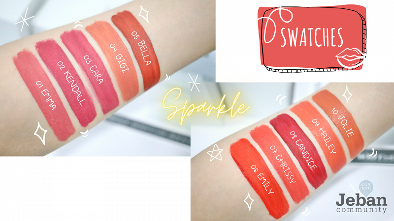 สวอชลิป 10 สี! สายออร์แกนิคต้องเลิฟ Sirisopa Brand 💄