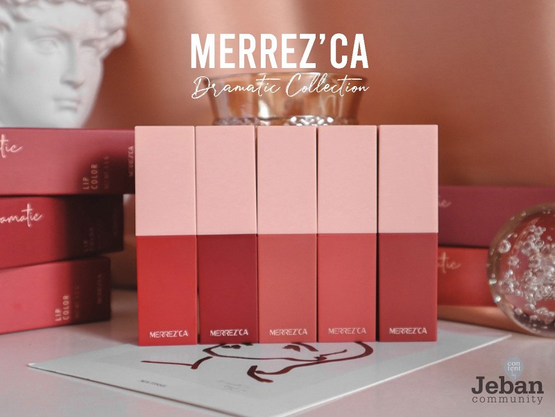 [Review+Swatch] : ลิป Merrezca Dramatic Lip Color Collection 15 สีสุดปัง!