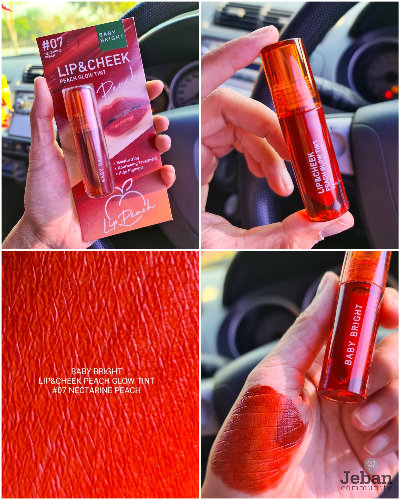 Baby Bright Lip&Cheek Peach Glow Tint