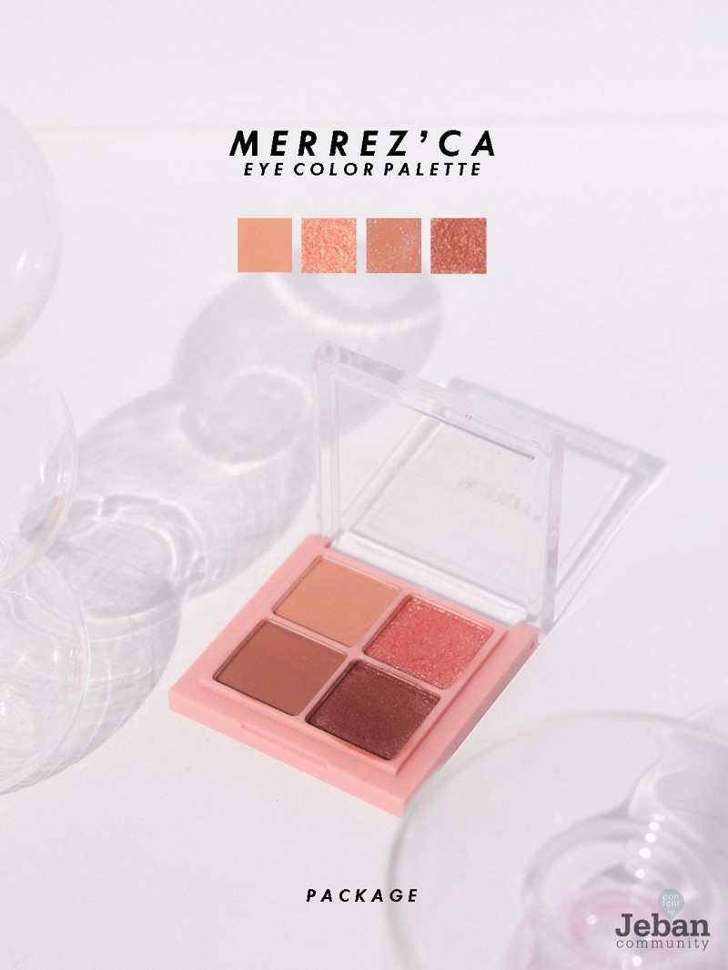 รีวิวอายแชโดว์ตัวใหม่ Merrez’ca Eye Color Palette