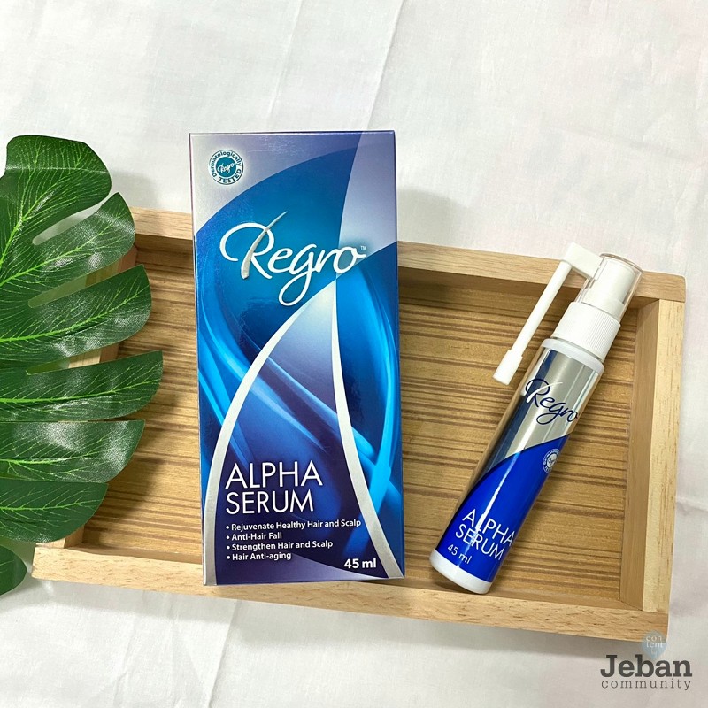 รีวิว ผลิตภัณฑ์รีโกร (Regro) สำหรับคนผมร่วง ผมบางต้องใช้ ที่ใครๆก็ว่าเด็ด