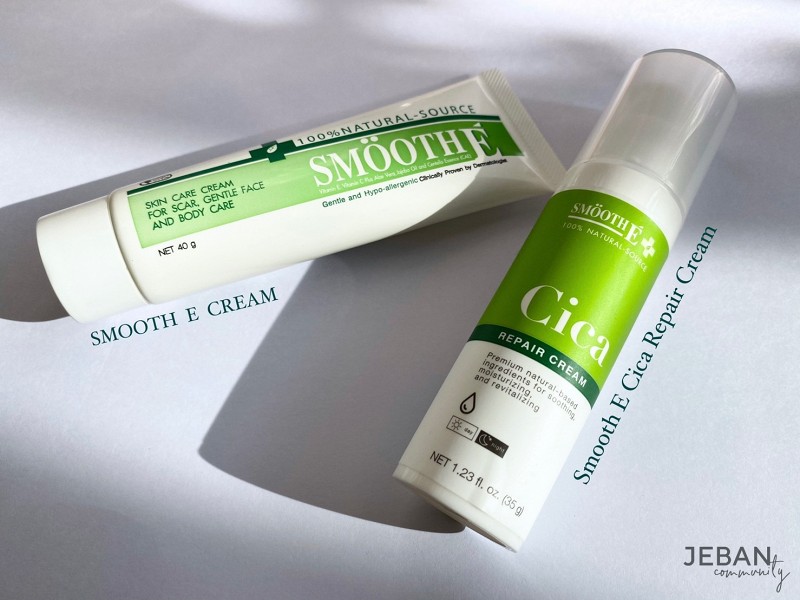 SMOOTH E CREAM ครีมที่ช่วยแก้ไขปัญหาผิวจากริ้วรอย รอยแผลเป็น และรอยดำ ...