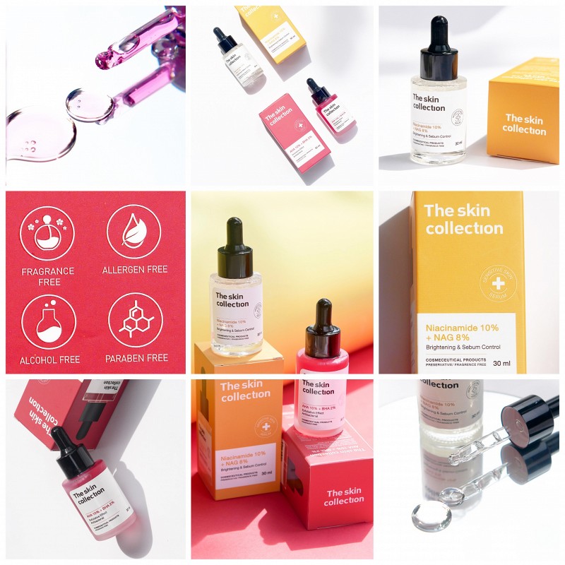 "ฟื้นฟูผิวเป็นสิว" ด้วยเซรั่ม 2 สูตรจากThe Skin Collection