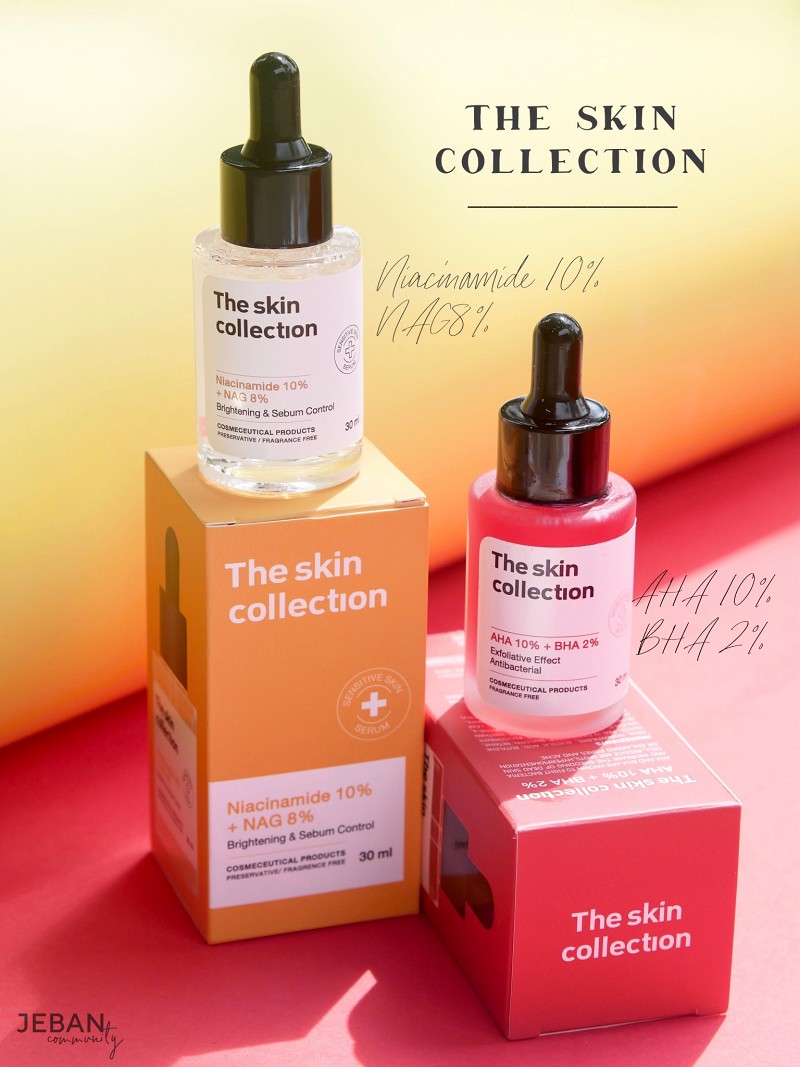 "ฟื้นฟูผิวเป็นสิว" ด้วยเซรั่ม 2 สูตรจากThe Skin Collection