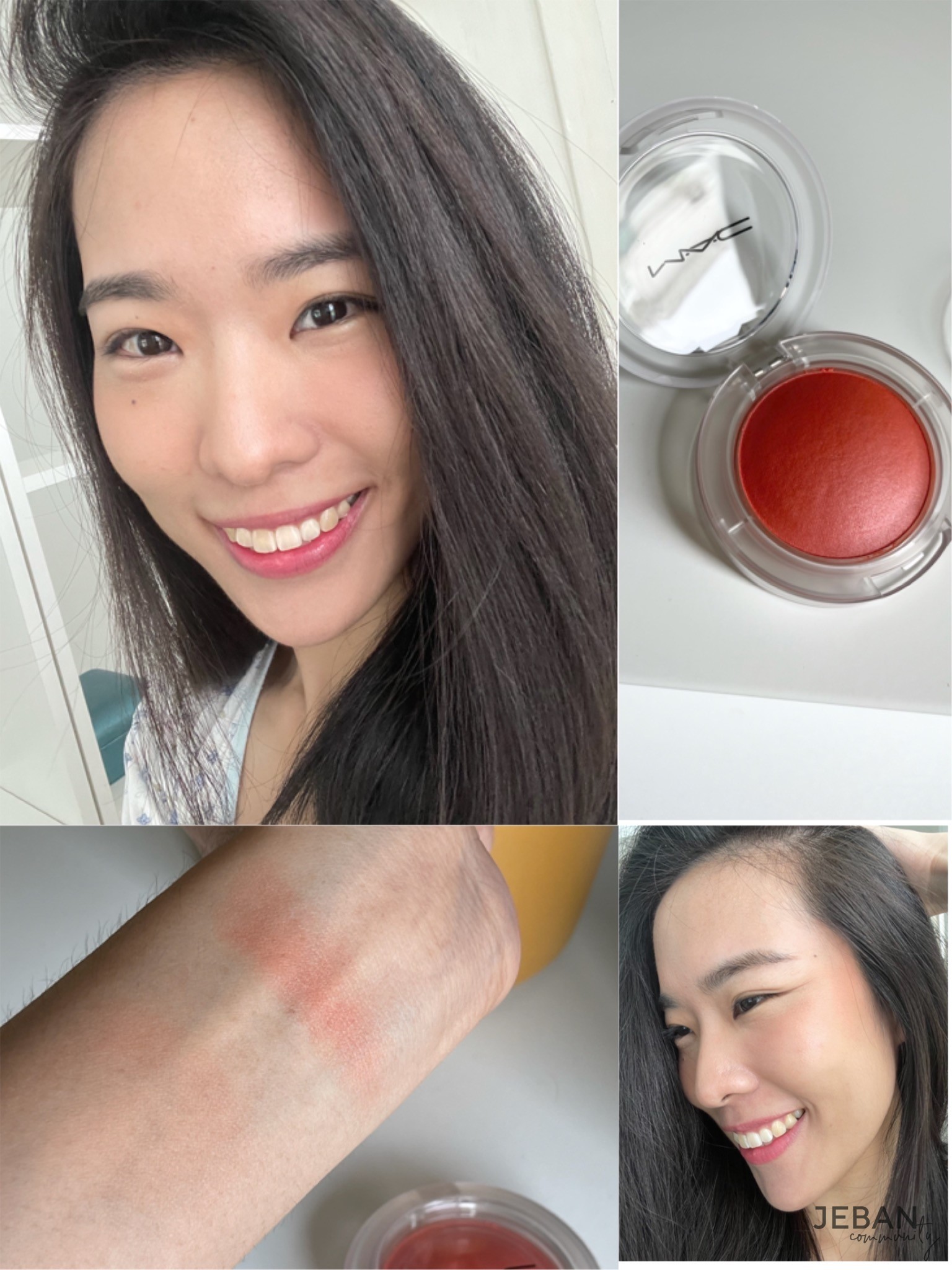 Mac glow play blush: that’s peachy