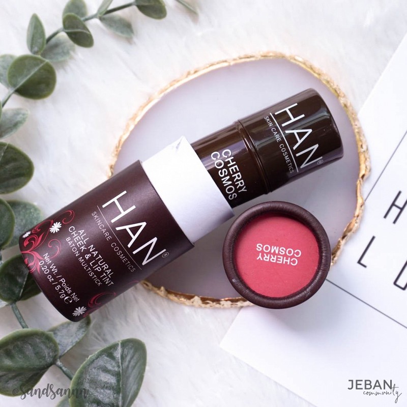 อวดของ! HAN Cheek & Lip Tint น้องใหม่จากอเมริกาเม็ดสีจากธรรมชาติ100%