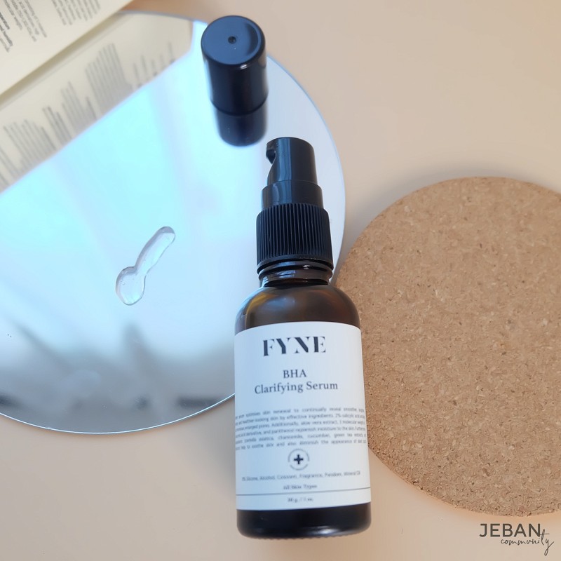 ผลัดเซลล์ผิว อย่างอ่อนโยน เผยผิวใสไร้สิวอุดตัน ด้วย FYNE BHA Clarifying ...