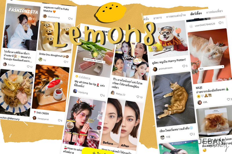 รีวิว App Lemon 8 แอปพลิเคชั่นรวมไอเดียความงาม แฟชั่นเทรนด์และไลฟสไตล์ ...