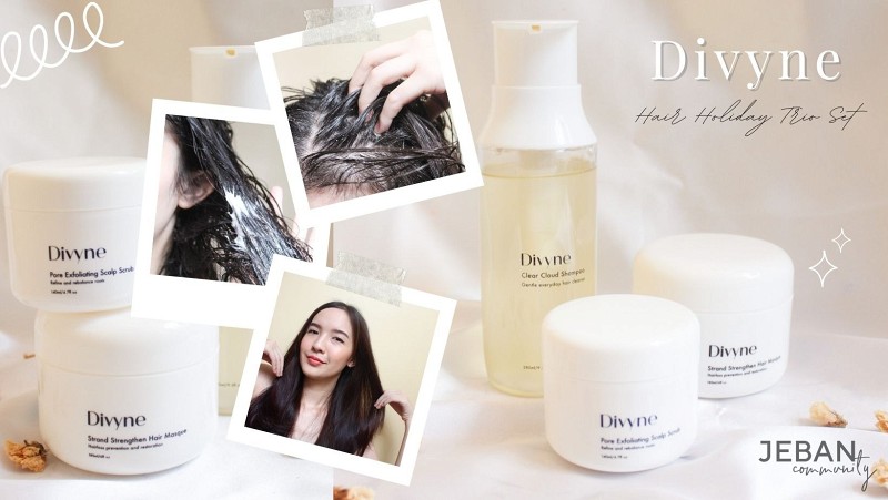 ผมมัน หนังศีรษะมัน แก้ได้ง่ายๆด้วยเซตนี้จาก Divyne