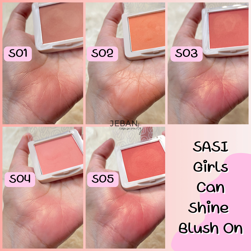 เสกพวงแก้มให้สวย เนรมิตได้ง่าย ๆ ด้วย SASI Girl Can Blush On Collection