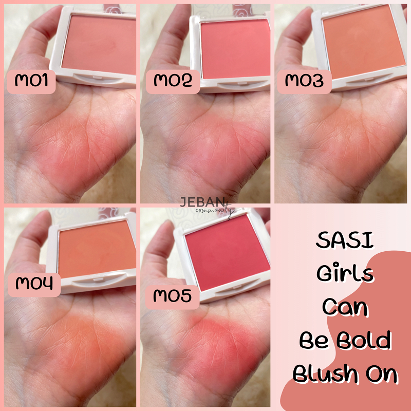 เสกพวงแก้มให้สวย เนรมิตได้ง่าย ๆ ด้วย SASI Girl Can Blush On Collection