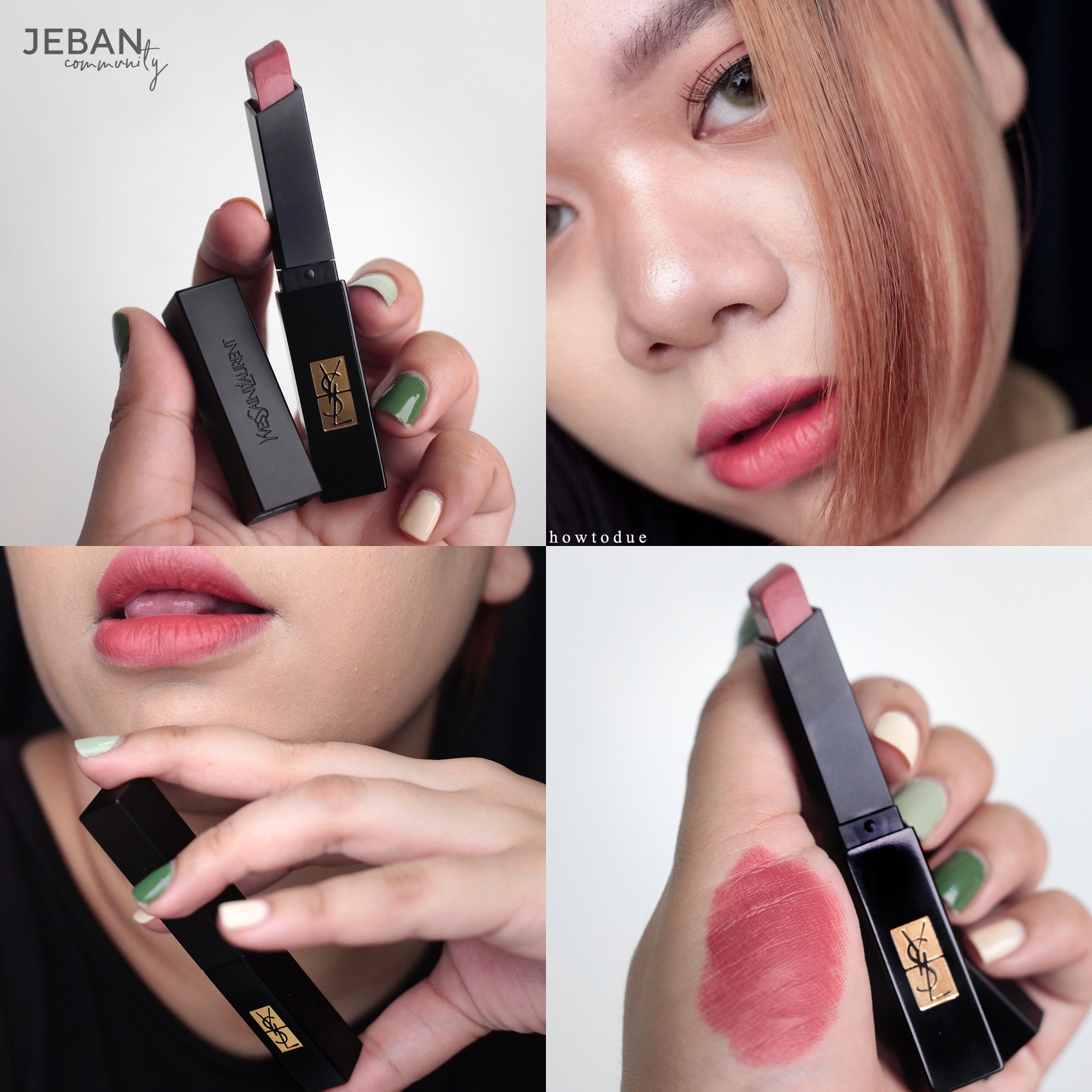 YSL ROUGE PUR COUTURE THE SLIM VELVET RADICAL 💗