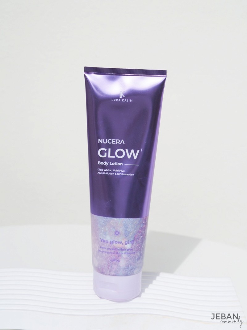 NUCERA GLOW BODY LOTION โลชั่นโทนอัพผิวโกลว์ฉ่ำ ผิวใสเล่นแสง