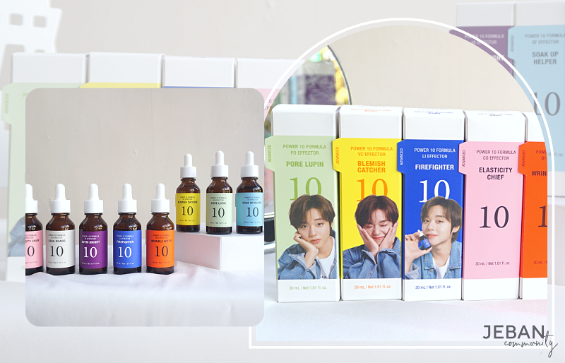 ใช้สูตรไหนดี? รีวิวทุกสูตร It's skin Power 10 Formula Effector Advanced ...