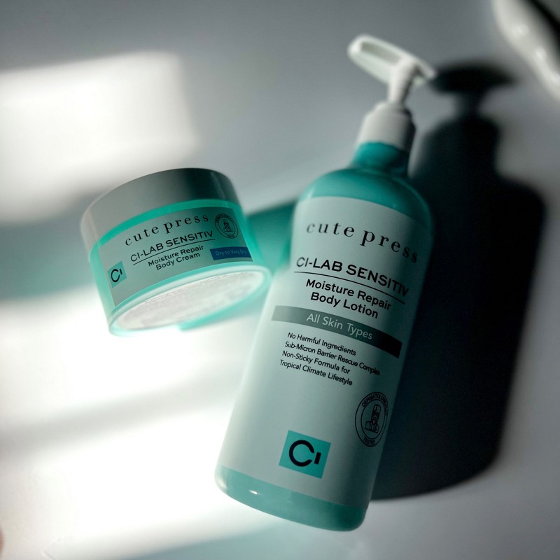 ผิวแห้งแค่ไหนก็เอาอยู่ด้วย Cute Press Ci-Lab Sensitiv [lotion&cream]