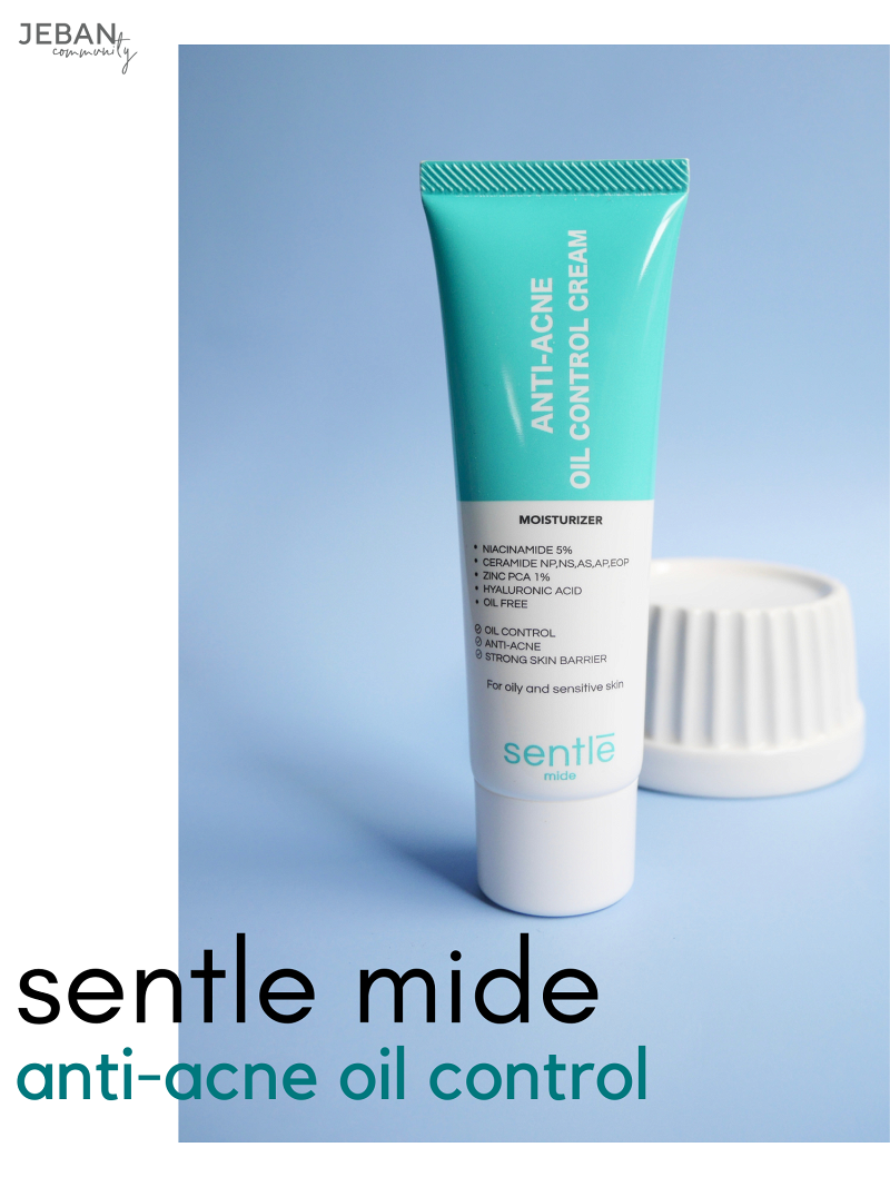 โชว์ผิวหลังใช้ Sentle mide anti-acne oil control มอยเจอร์ไรเซอร์สำหรับ ...