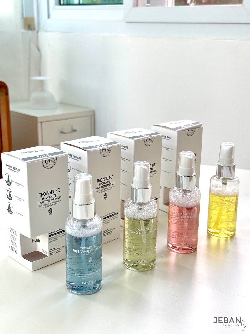 Cocktail Ampoule หลากหลายสูตรตามปัญหาผิว จากแบรนด์ Troiareuke