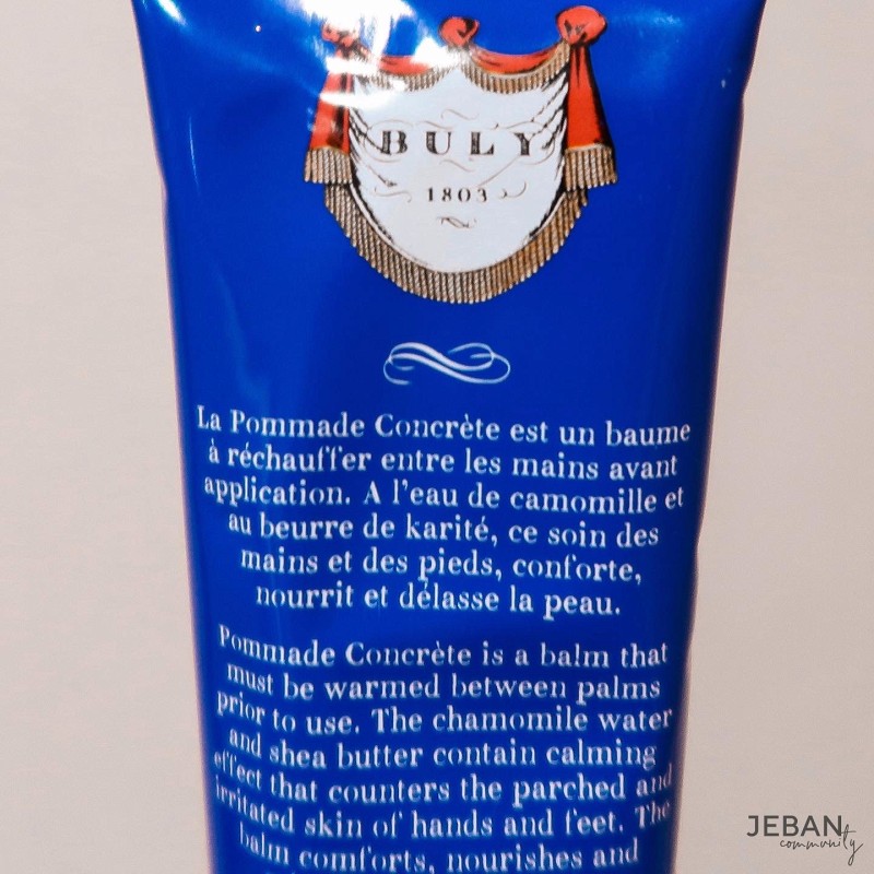 Review: Officine Universelle Buly Pommade Concrete แฮนด์ครีมมอบความชุ่มชื้น