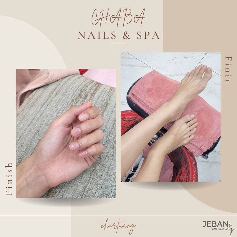 บริการดี ประทับใจจนต้องไปซ้ำ ทำสปามือ สปาเท้า @ CHABA Nails & Spa