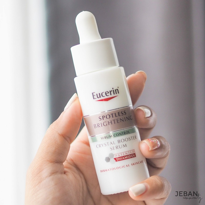 รีวิวเซรั่มลดจุดด่างดำ Eucerin Spotless Brightening “Crystal Booster Serum” ผิวใสขึ้นภายใน 2 ...