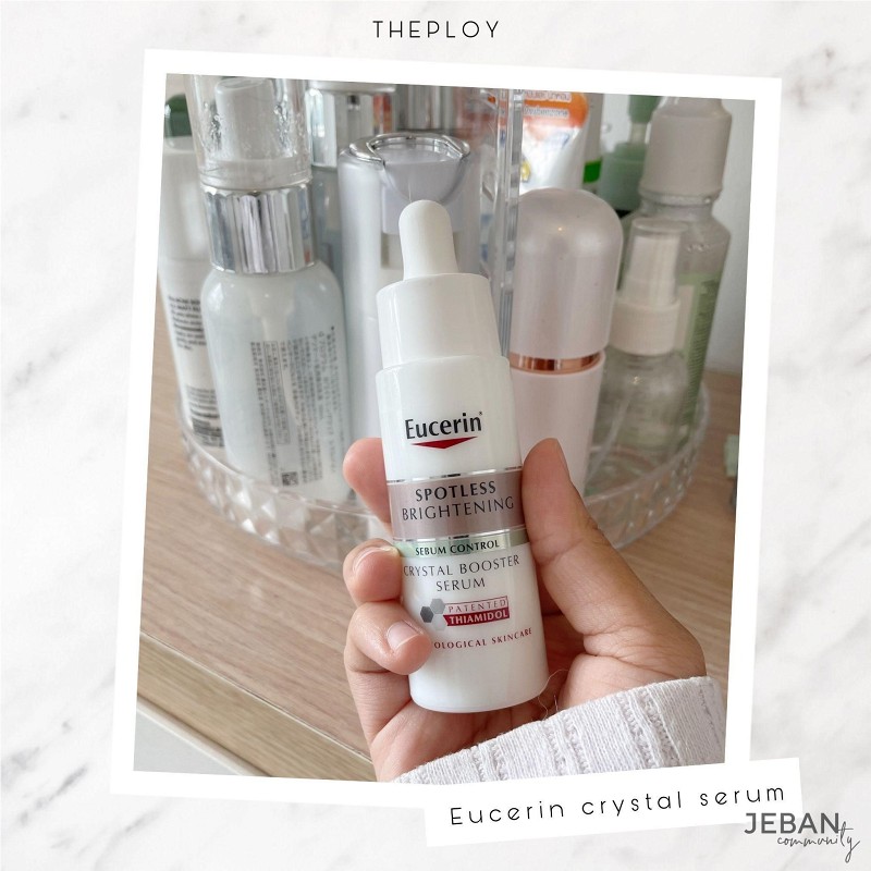 ปังจริงไหม Eucerin Crystal Serum เซรั่มลดจุดด่างดำสะสมตัวใหม่ของยูเซ ...