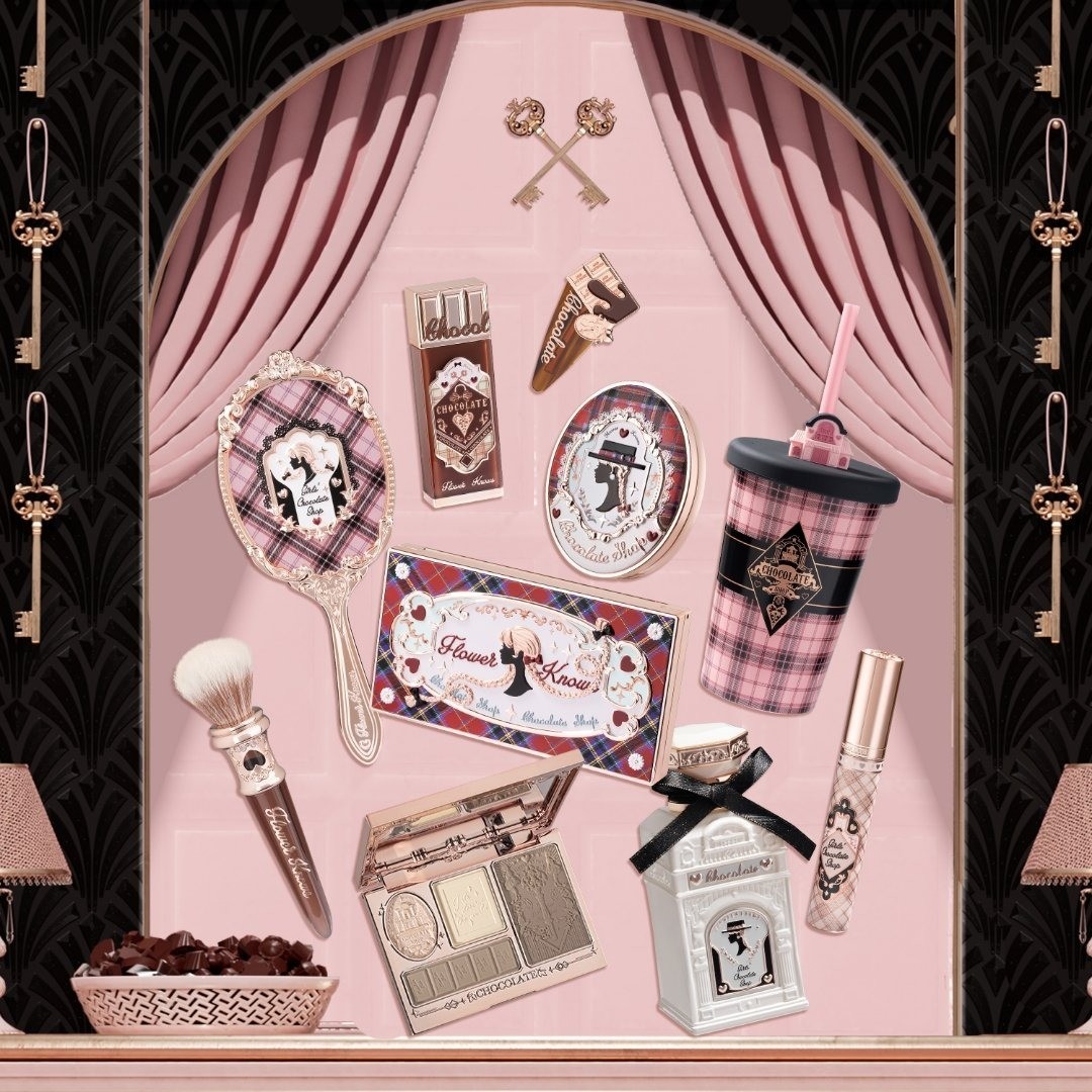 Flower Knows ออกคอลเมคอัพสุดคิ้วท์ แรงบันดาลใจจากร้านช็อกโกแลต