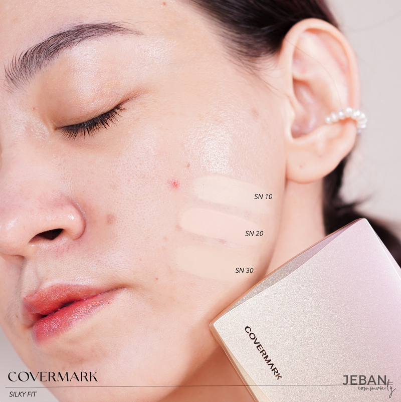 ใครอยากได้งานผิวสวย บางเบา ปกปิด มาแนะนำแป้งผสมรองพื้น Silky Fit จาก COVERMARK เสกผิวสวยอยู่ทน ...