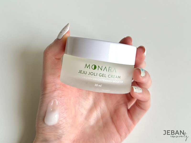 เติมความชุ่มชื้น ผิวฉ่ำวาวแบบสาวเกาหลีด้วย MONARA Jeju Joli Gel Cream