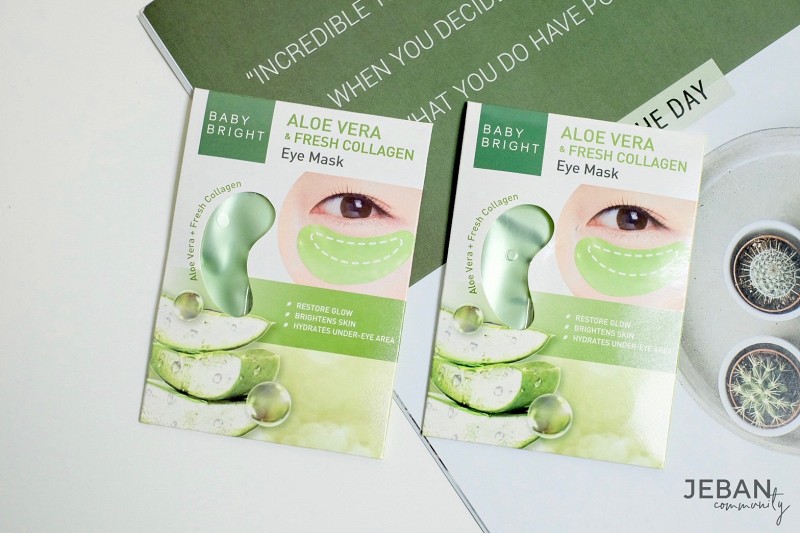 ฟื้นฟูใต้ตาหมองคล้ำด้วย Baby Bright Eyes Mask