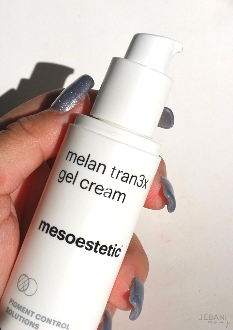 รวมพลังต้านจุดด่างดำ สีผิวไม่สม่ำเสมอ กับ melan tran 3x จาก mesoestetic