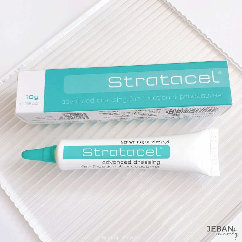 สามัญประจำบ้าน Stratacel หลอดสีเขียว รักษาผื่นแพ้และแผลหลังเลเซอร์