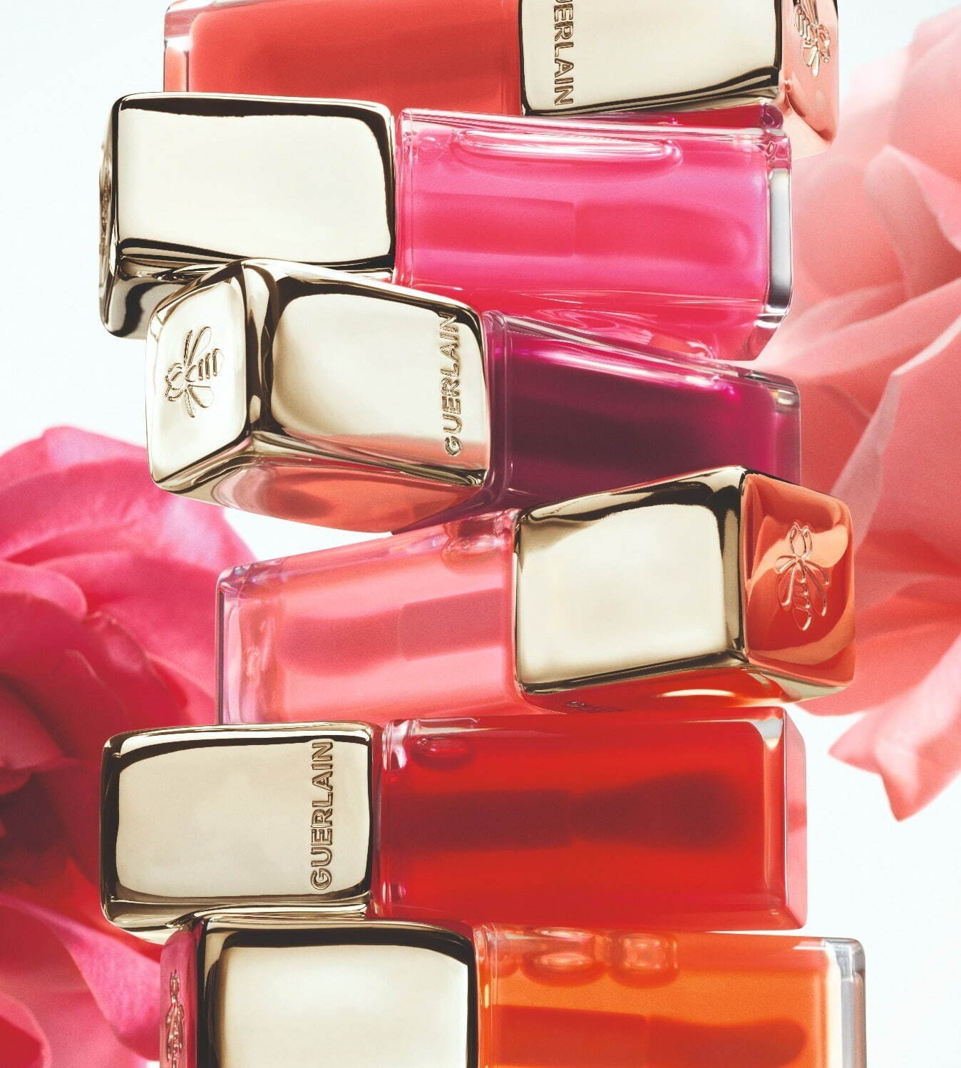 GUERLAIN KISS KISS Lip Oil ลิปออยล์น่าจุ๊บ 6 สี ปีหน้ามาแน่!