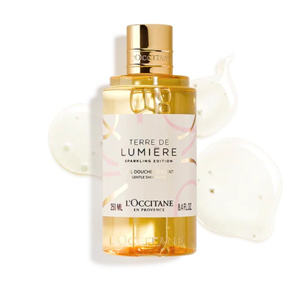 Review L'Occitane Terre de Lumière Sparkling Edition Gentle Shower Gel ...